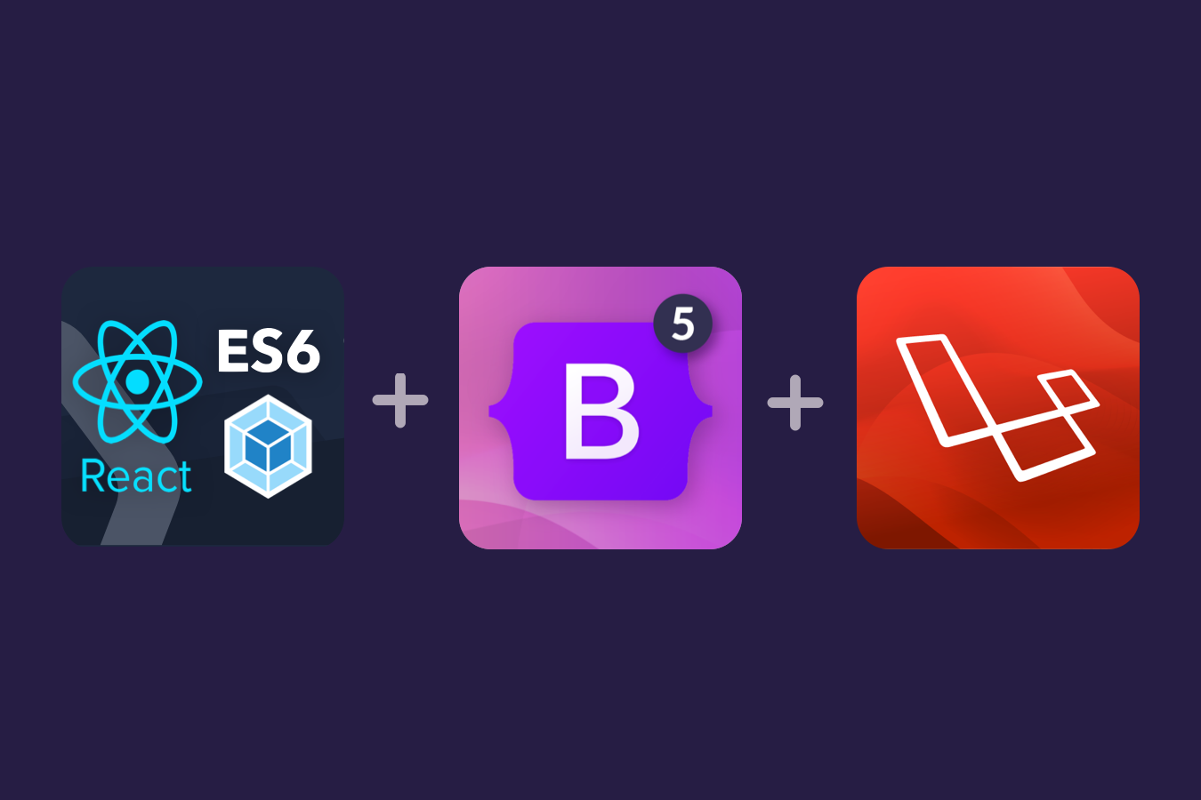 套裝課程: 前後端應用組合 - React + Bootstrap 5 + Laravel
